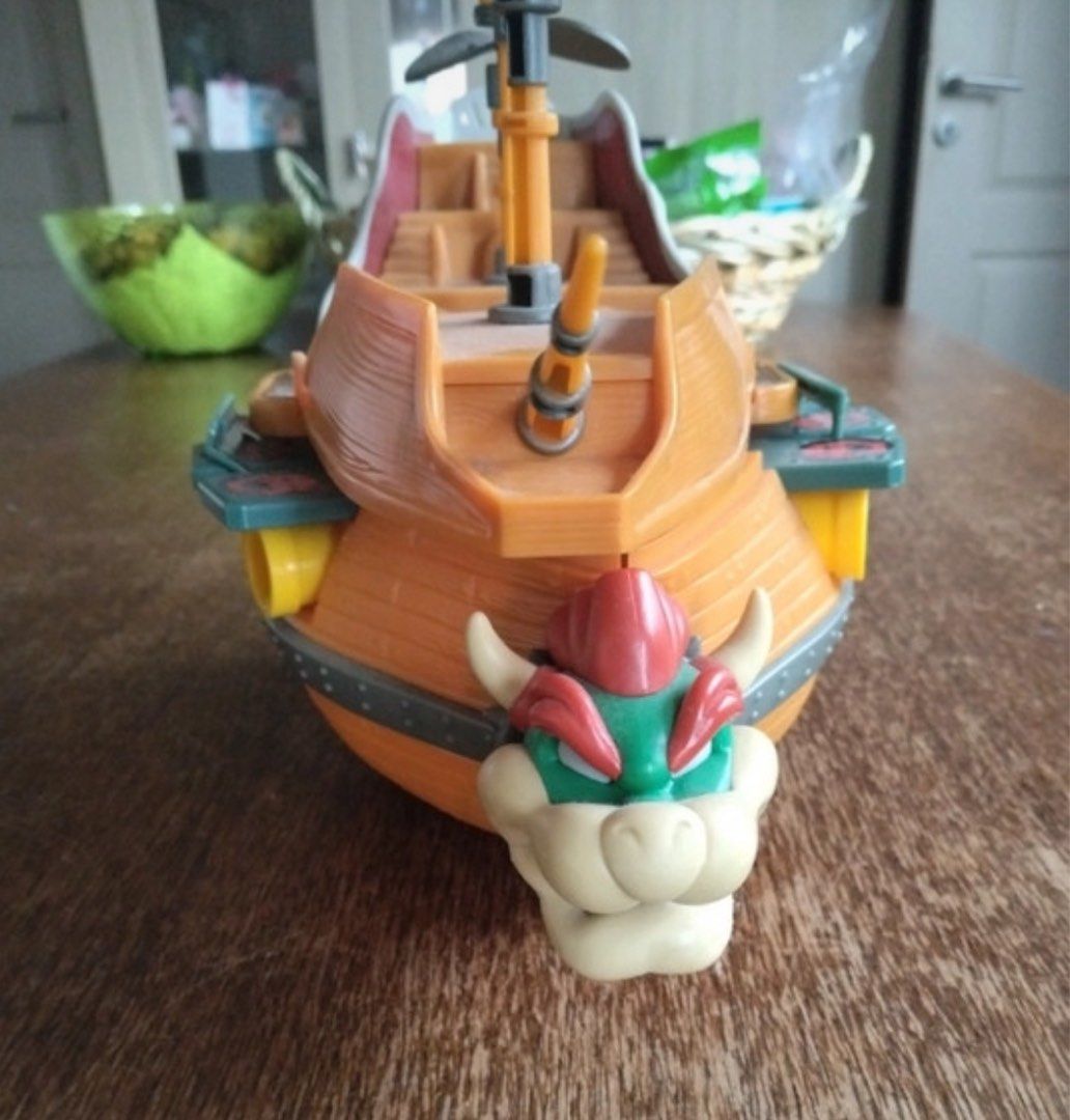 Nintendo Mario Bowser's Pirate Ship Playset, Hobbies & Toys, Toys ...