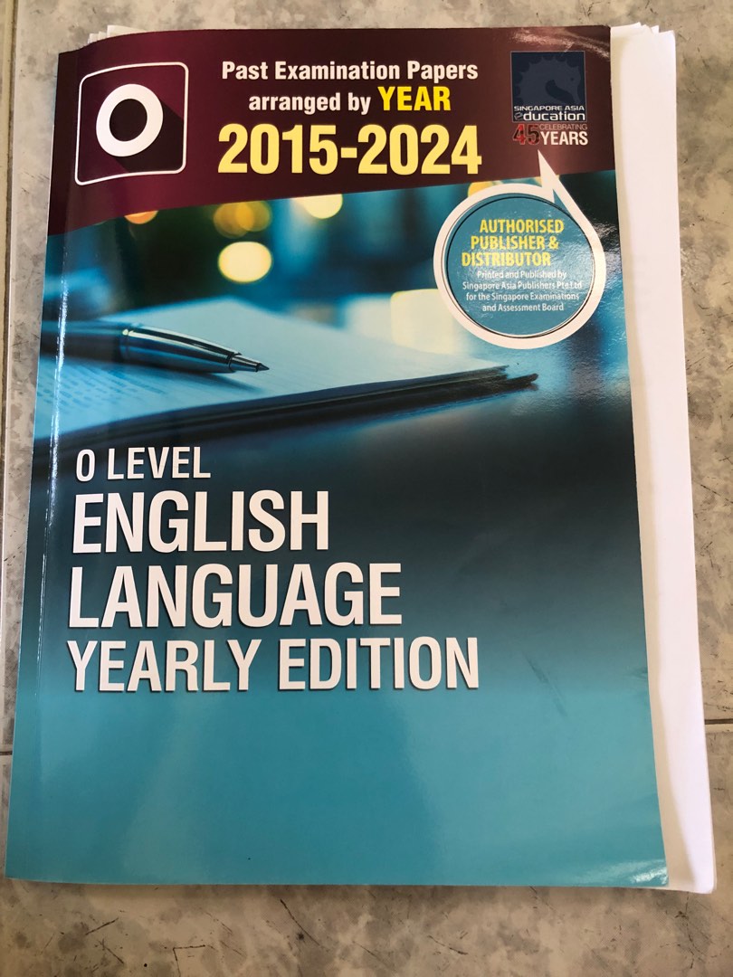 O Level English Language Yearly Edition 2015-2024, Hobbies & Toys ...