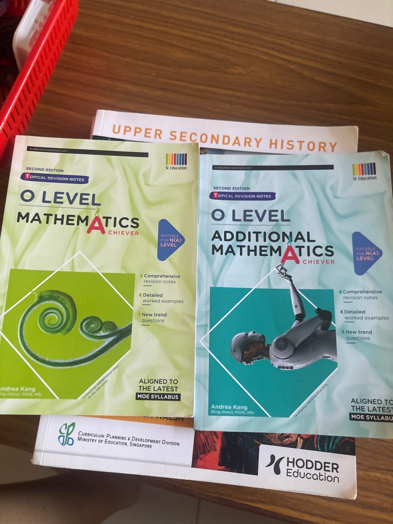 O Level Mathematics & Additional Mathematics Revision Books, Hobbies ...
