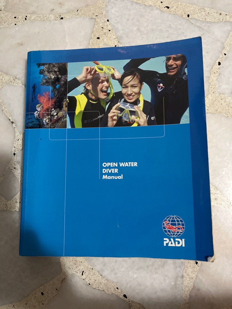 PADI Scuba Diving Manuals and Sport Scuba Diving Book, Sports Equipment ...