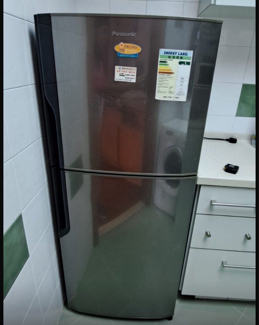 Panasonic Two-Door Refrigerator, 家庭電器, 廚房電器, 雪櫃及冰櫃 - Carousell