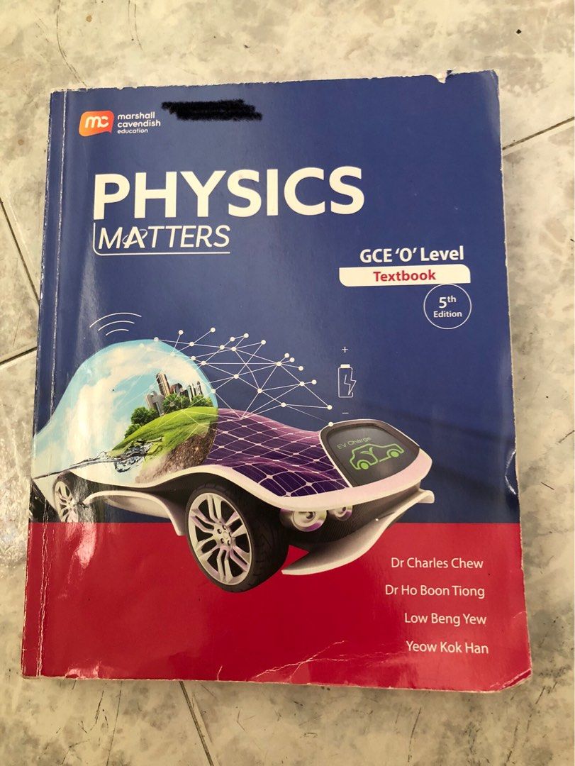 Physics Matters GCE 'O' Level Textbook 5th Edition, Hobbies & Toys ...