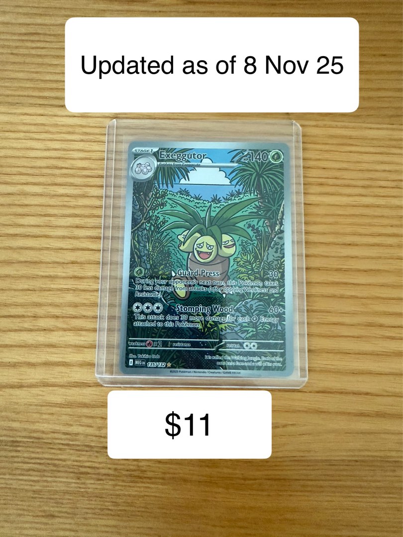 Pokemon Mega Evolution - Exeggutor, Hobbies & Toys, Toys & Games on ...