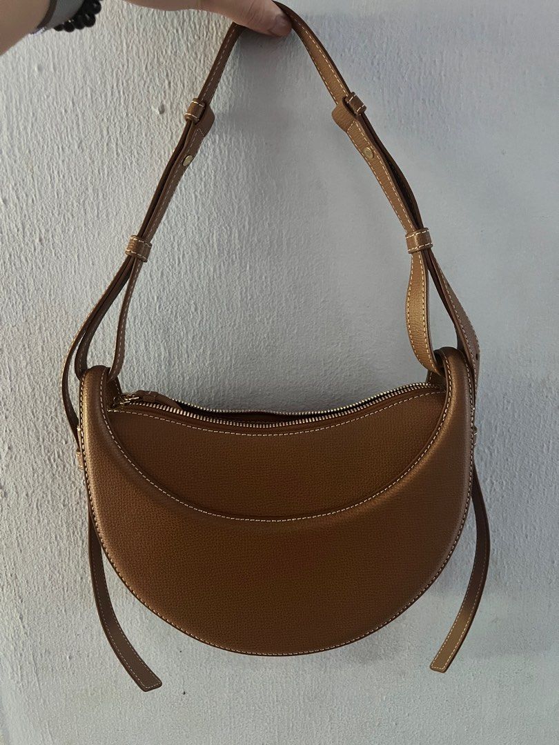 Polène Numéro Dix Edition Textured Camel Handbag (BRAND NEW), Women's ...