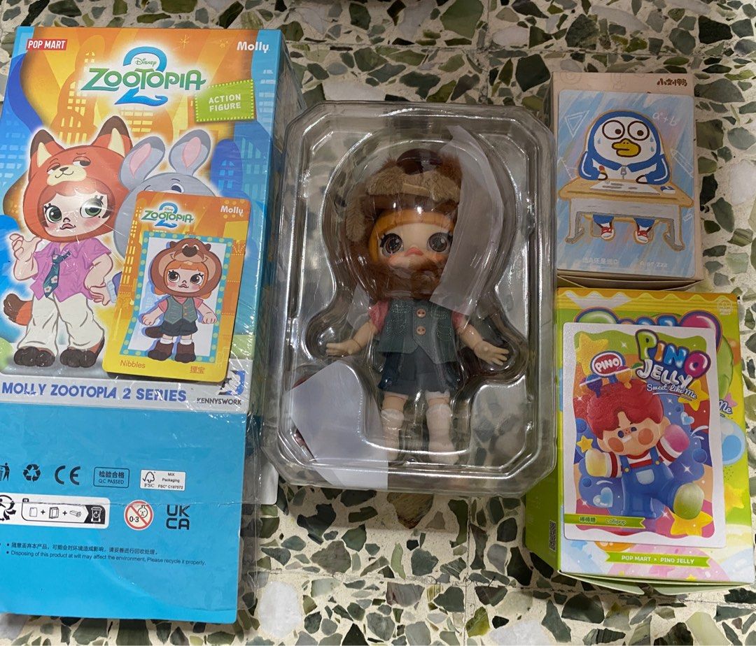 POP MART Molly Zootopia 2 (secret), Hobbies & Toys, Toys & Games on ...