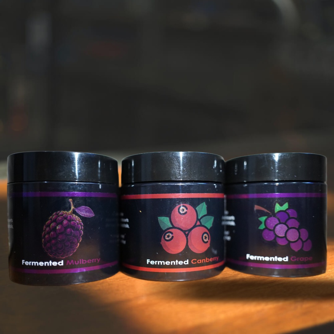 Premium Fermented Berry Mulberry, Cranberry & Grape | Probiotic ...