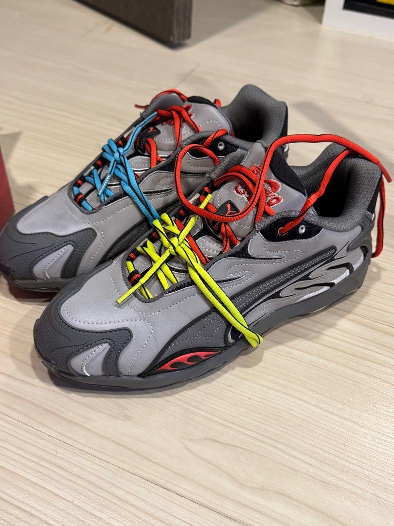 Puma x A$AP Rocky Inhale Reflective, Men's Fashion, Footwear, Casual ...