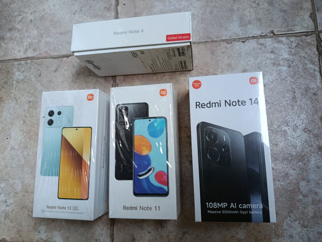Redmi empty phone boxes Note 4,11,13,15, Mobile Phones & Gadgets ...
