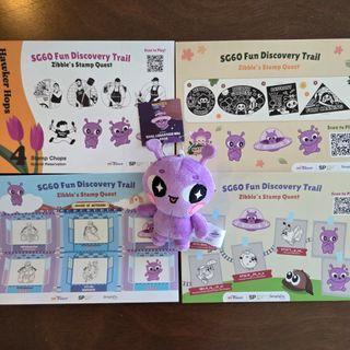 BN Brand New SBS Transit SG60 Fun Discovery Trail Zibble Stamp Quest ...