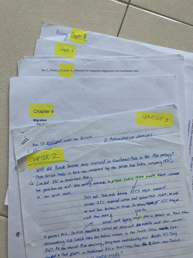 Secondary 2 History Textbook with Notes, Hobbies & Toys, Books ...
