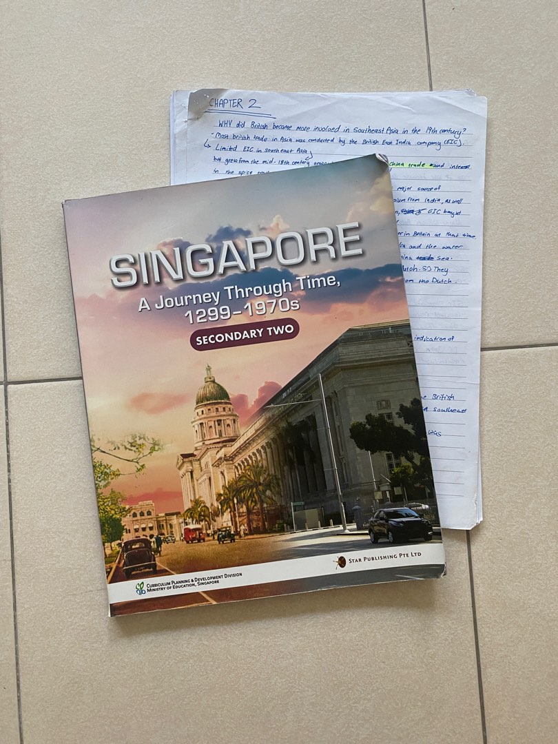 Secondary 2 History Textbook with Notes, Hobbies & Toys, Books ...