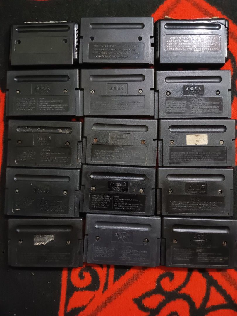 Sega Genesis Game carts lot set, Video Gaming, Video Games, Others on ...