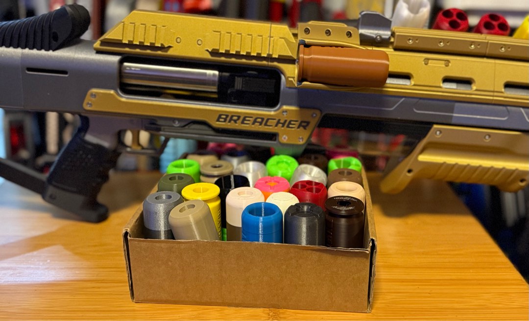 Silly shell - 3D printed nerf blaster shell, Hobbies & Toys, Toys ...
