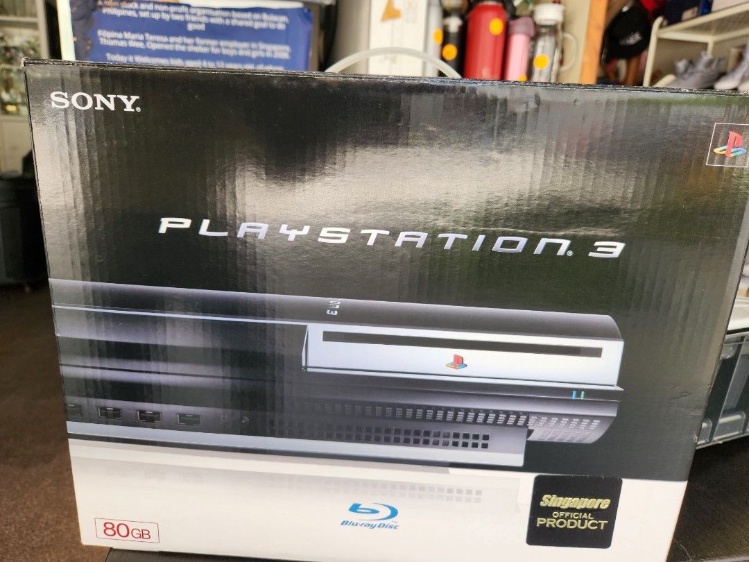 Sony PlayStation 3 80GB Console - Official Singapore Product, Video ...
