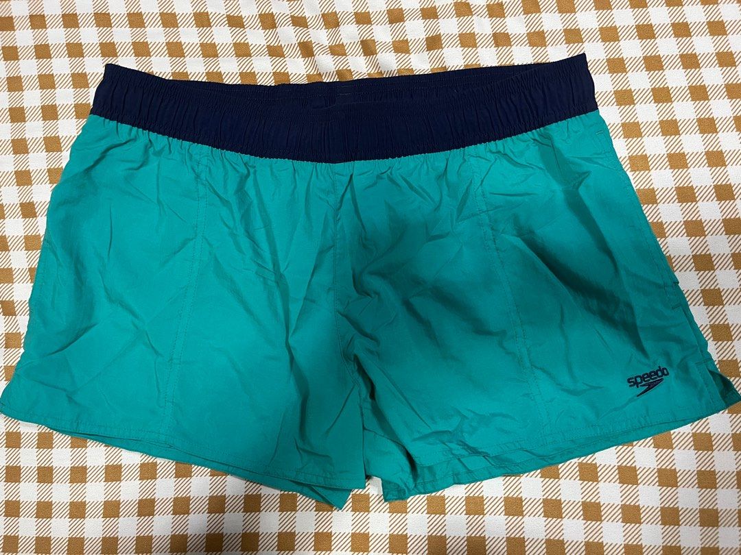 Speedo Swim Shorts - Teal and Navy, Women's Fashion, Swimwear, Bikinis ...