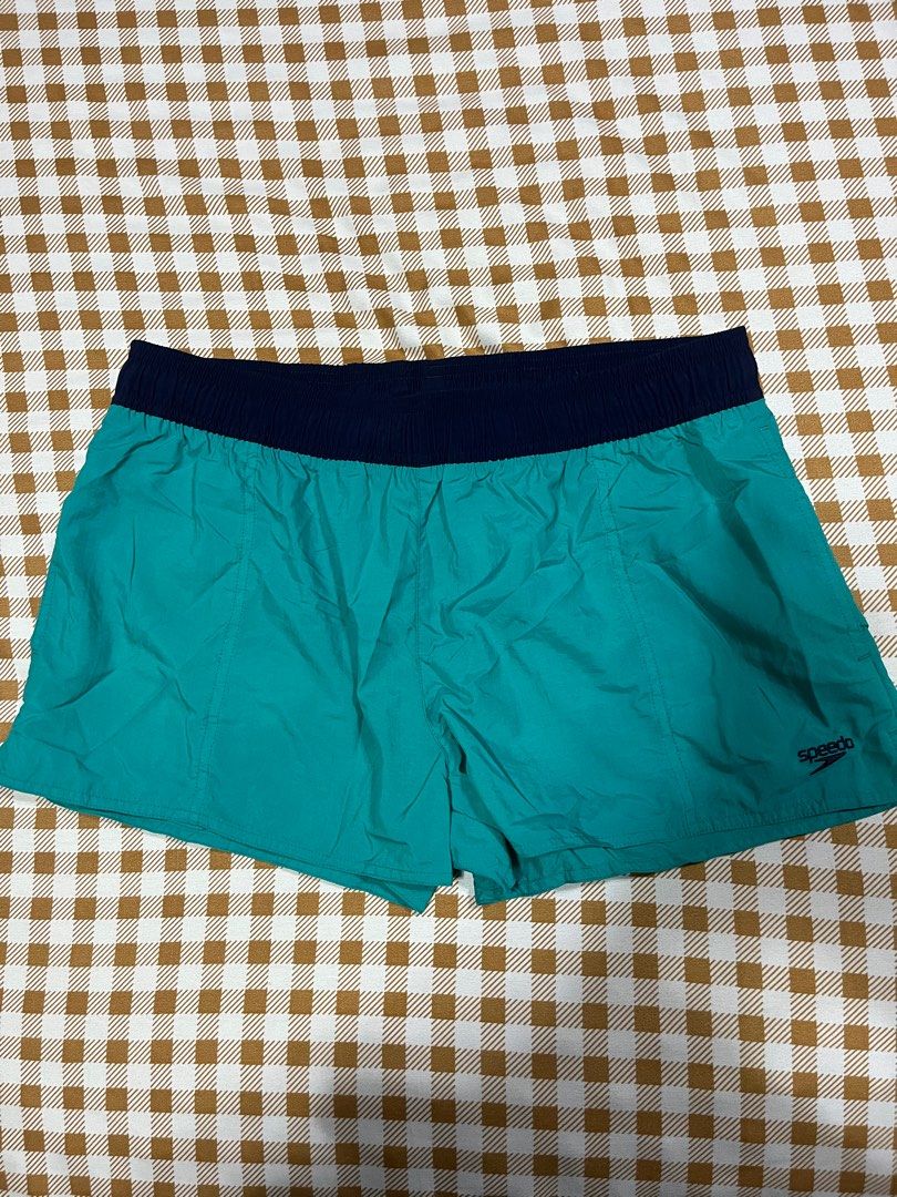 Speedo Swim Shorts - Teal and Navy, Women's Fashion, Swimwear, Bikinis ...