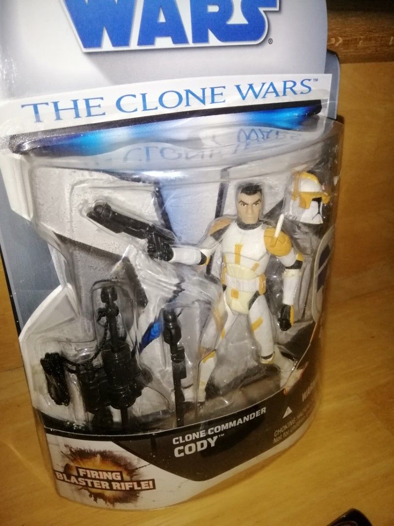 Star Wars: The Clone Wars action figure of Clone Commander Cody. 3.75 ...