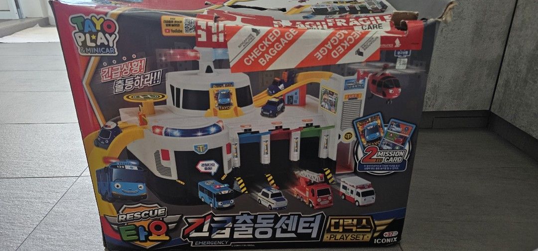 Tayo the Little Bus Emergency Playset, Hobbies & Toys, Toys & Games on ...