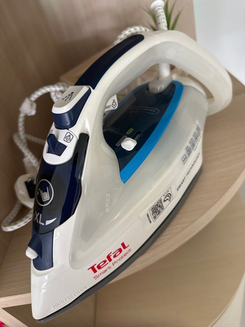 Tefal Smart Protect FV4971EO Iron, TV & Home Appliances, Irons ...