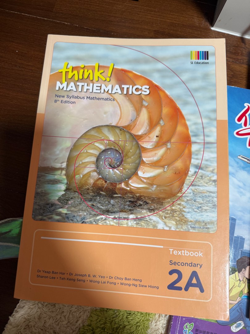Think! Mathematics Textbook Secondary 2A, Hobbies & Toys, Books ...