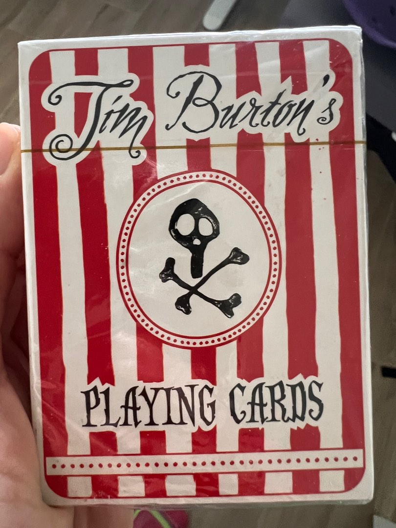 Tim Burton's Playing Cards - Brand New, Hobbies & Toys, Toys & Games on ...