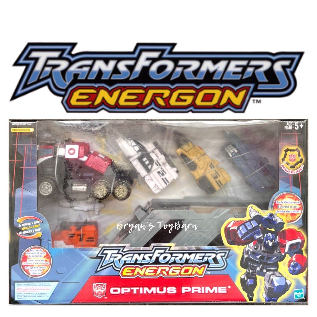 Transformers Energon Grand Convoy & Megatron 20th Anniversary Edition ...