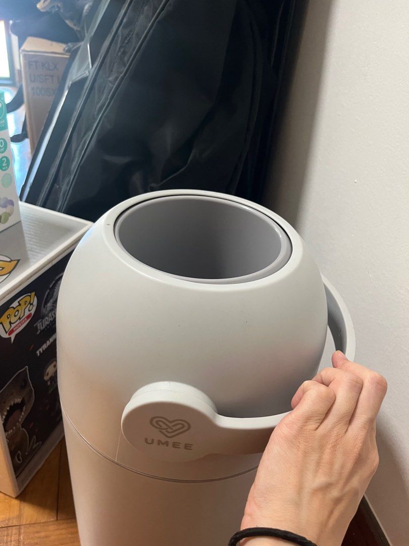 UMEE Diaper Pail - Grey, Babies & Kids, Bathing & Changing, Other Baby ...
