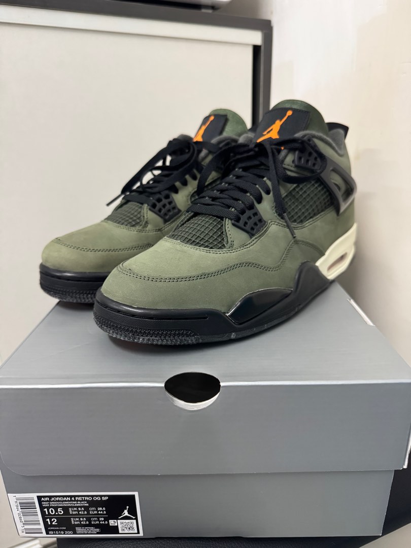 Undefeated Nike Air Jordan 4 Retro OG not chicago travis scott nigel ...