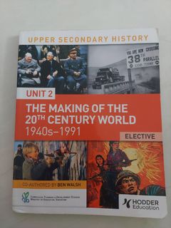 Upper Secondary History Textbook - The Making of the 20th Century World ...