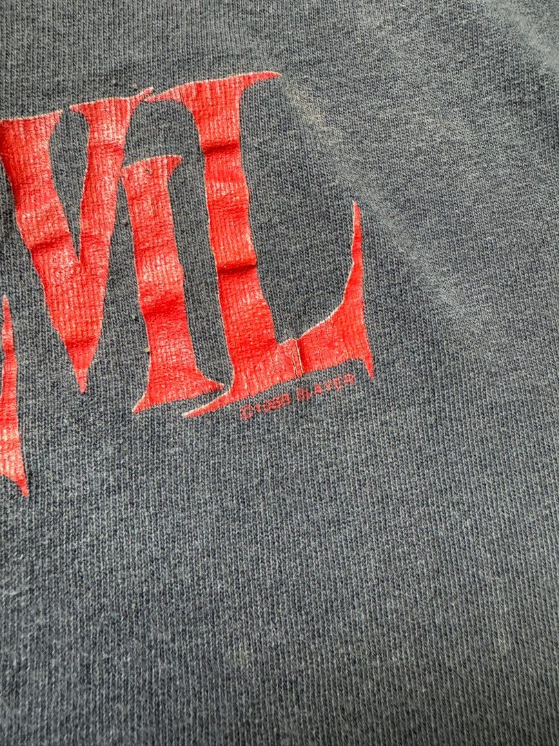 Vintage Slayer Root of All Evil World Sacrifice Tour 1988, Men's ...