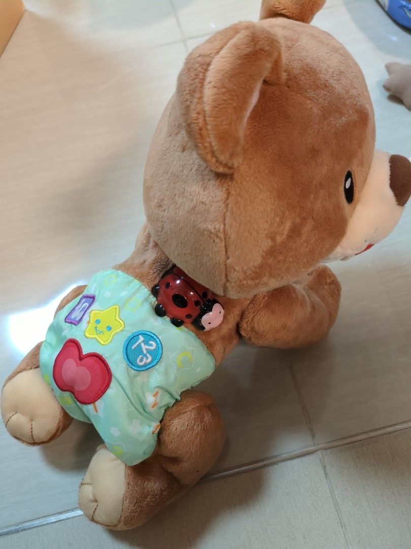 Vtech Crawl Along Bear - Explore & Crawl Learning Cub, Babies & Kids ...