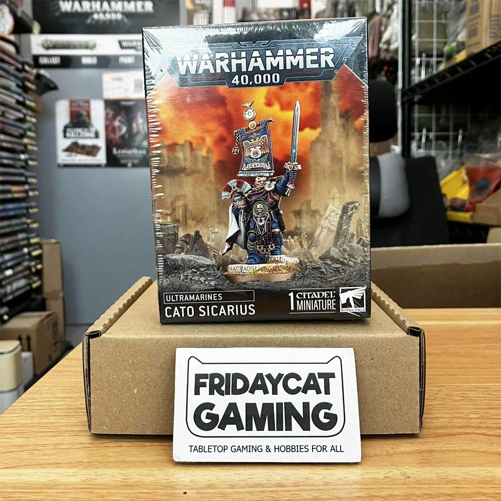 Warhammer 40K: Ultramarines Cato Sicarius 2025, Hobbies & Toys, Toys ...