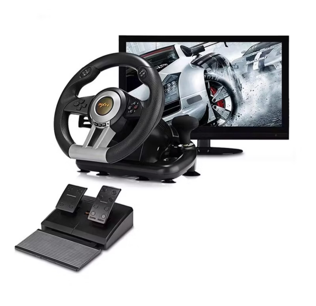 wts PXN V3 Pro Gaming Racing Wheel - PC/PS4/XBOX/Switch, Video Gaming ...