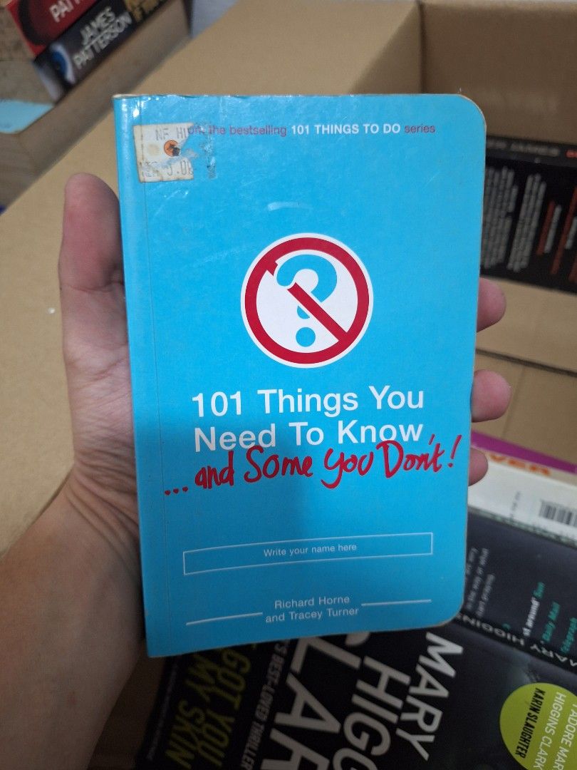 101 Things You Need To Know and Some you Dont, Hobbies & Toys, Books & Magazines, Storybooks on ...