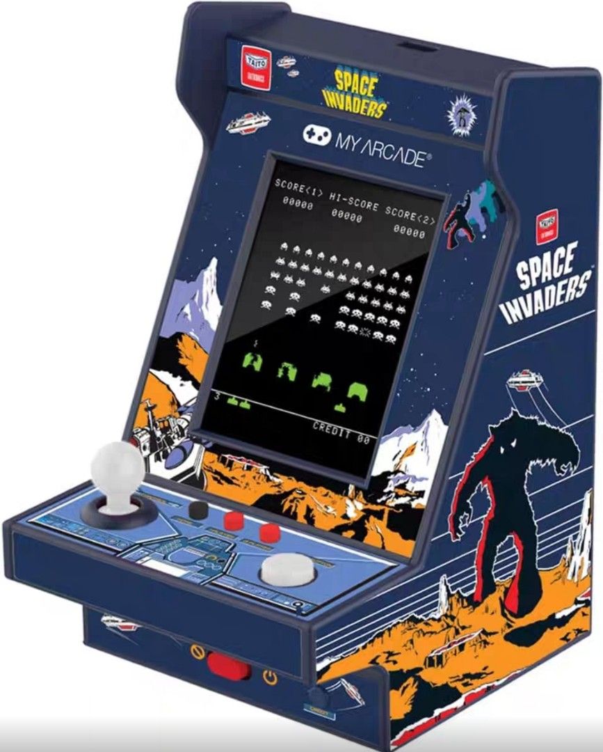 1978 Space Invaders Mini Arcade Game, Hobbies & Toys, Music & Media ...