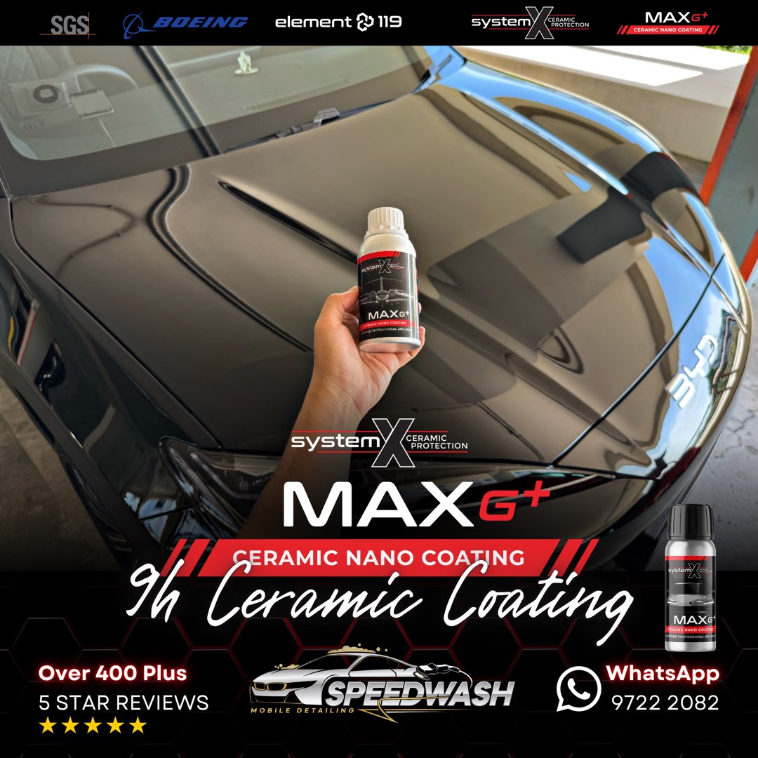 9H Ceramic Coating System X Max G+ / RENEW / CRYSTAL+ / PRO+ | Car Wash ...