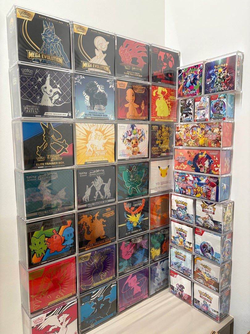 [Acrylic] Pokemon 151 UPC / ETB / Booster Bundle / Booster Box, Hobbies ...