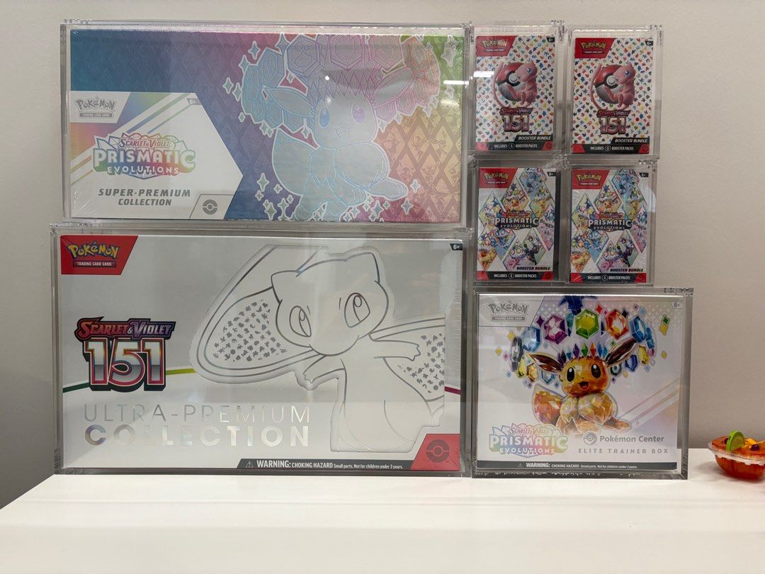 [Acrylic] Pokemon 151 UPC / ETB / Booster Bundle / Booster Box, Hobbies ...