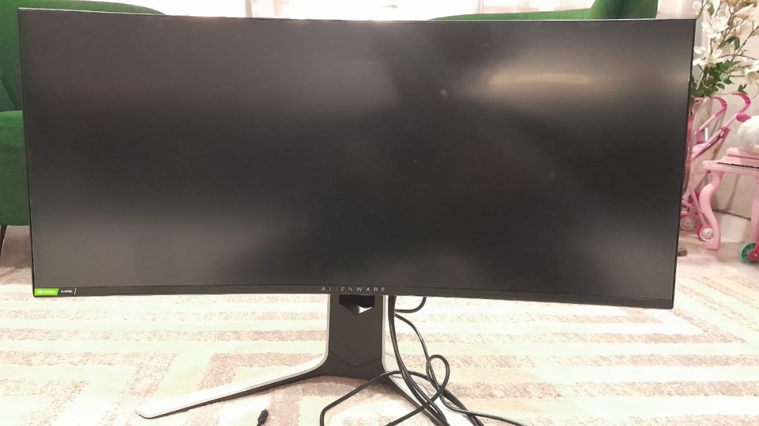 Alienware 34" NVIDIA G-SYNC Curved Gaming Monitor, Computers & Tech ...