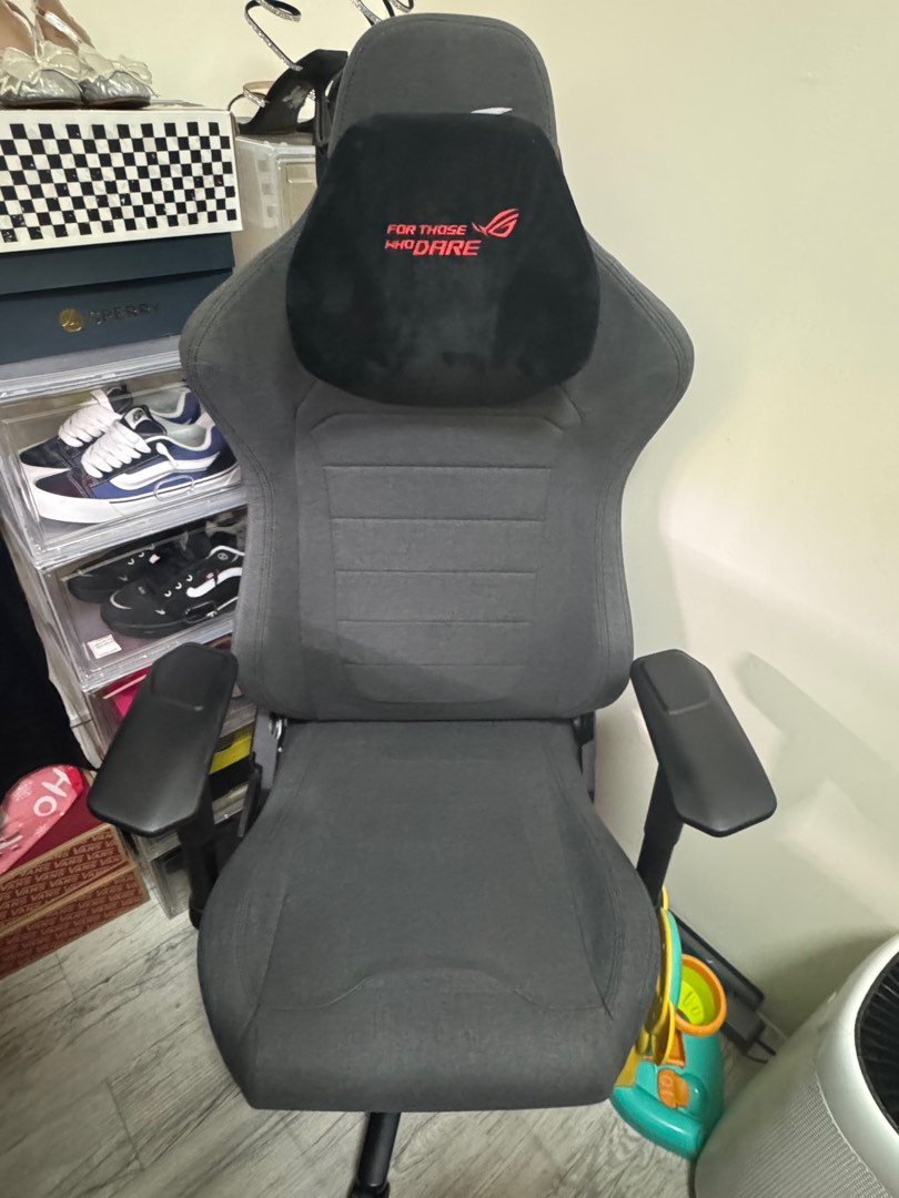 ASUS ROG Gaming Chair, Furniture & Home Living, Furniture, Chairs on ...