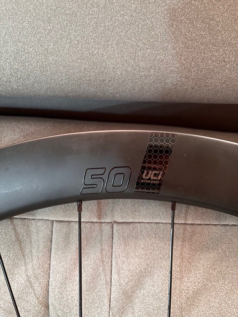 Attaque 50mm Wheelset, Sports Equipment, Bicycles & Parts, Parts & Accessories on Carousell