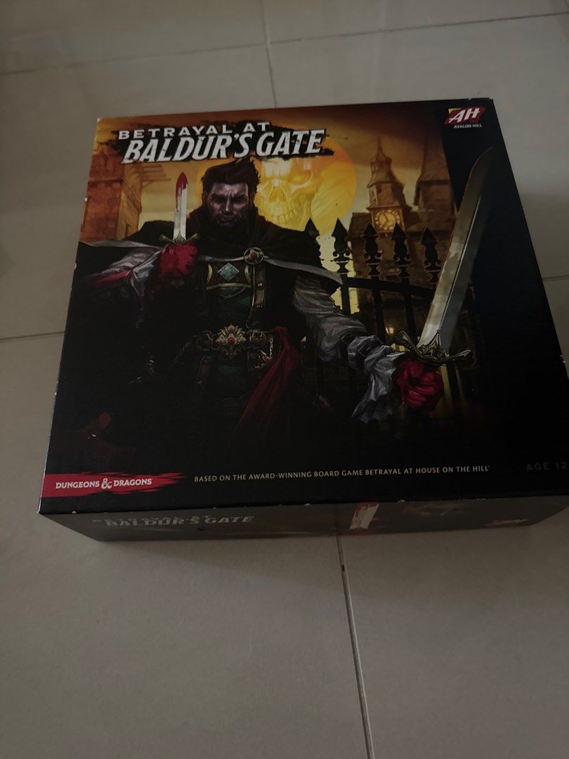 Betrayal at Baldur's Gate Board Game, Hobbies & Toys, Toys & Games on ...
