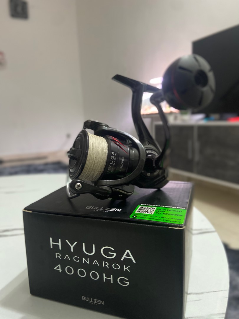 Bullzen Hyuga ragnock 4000HG, Sports Equipment, Fishing on Carousell