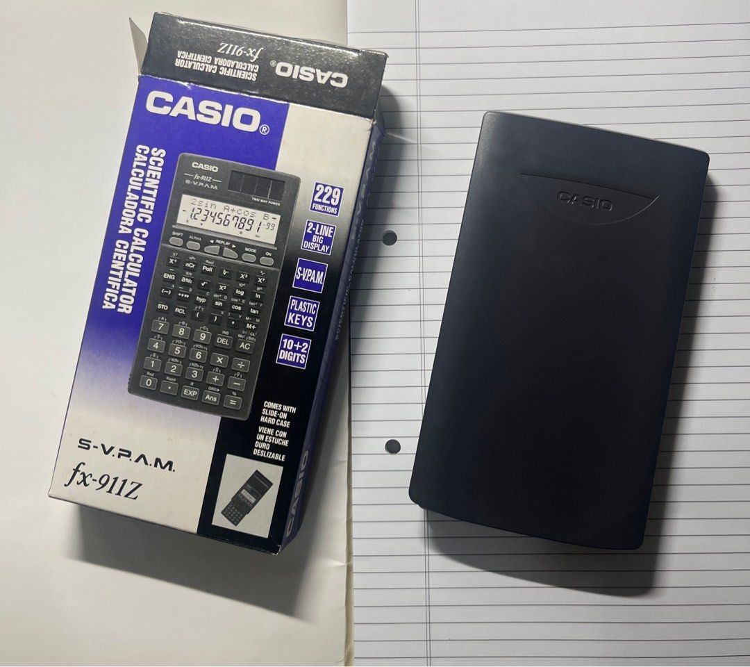 Casio fx-911Z Scientific Calculator, Hobbies & Toys, Stationery & Craft ...