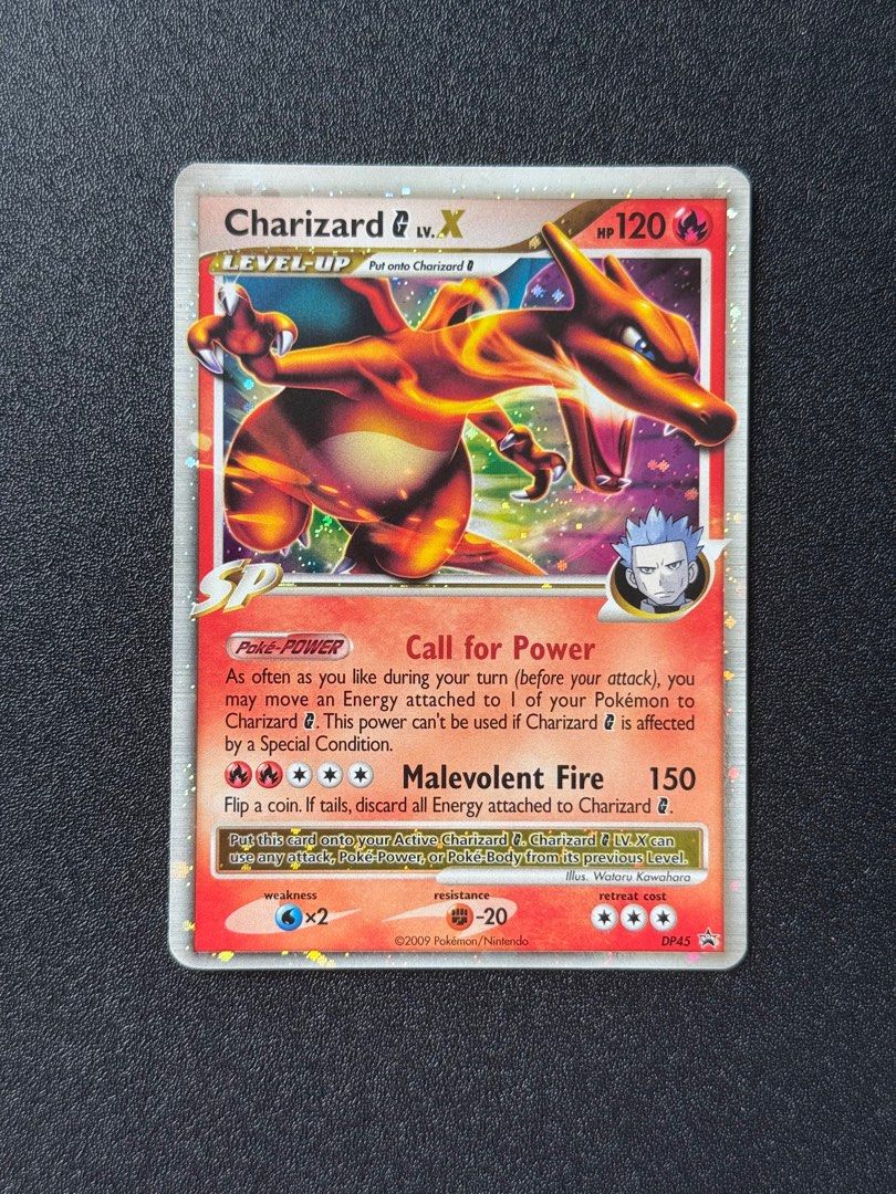 Pokemon Charizard G Lv. X DP45 Black Star Promo, Hobbies & Toys, Toys ...