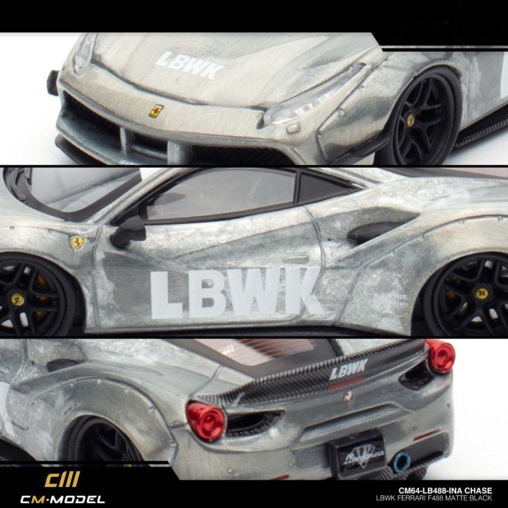 CM Model LB Works Ferrari F488 - CHASE, Hobbies & Toys, Toys & Games on ...