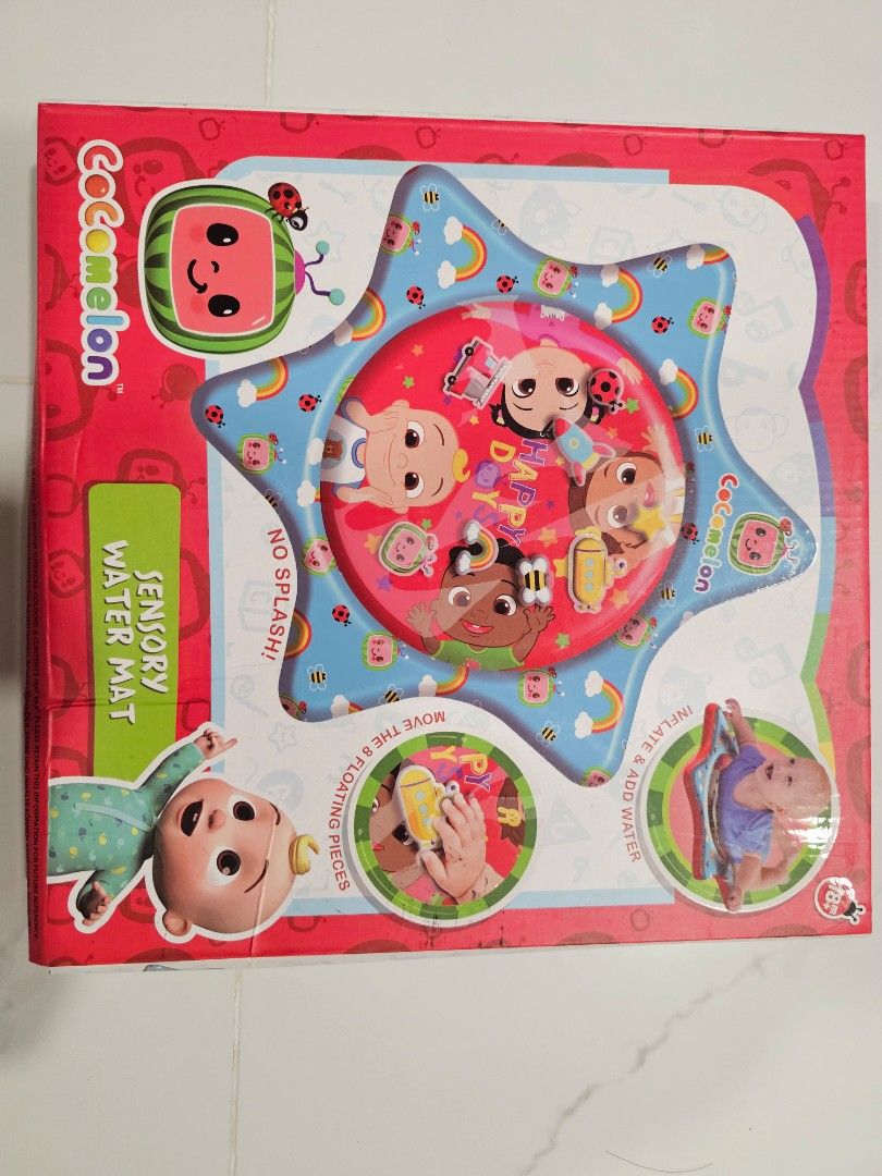 Cocomelon Sensory Water Mat, Babies & Kids, Infant Playtime on Carousell