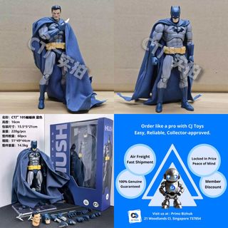 🔥 DC CT Toys MAFEX 105 Batman HUSH - [ BATMAN ], Hobbies & Toys, Toys ...