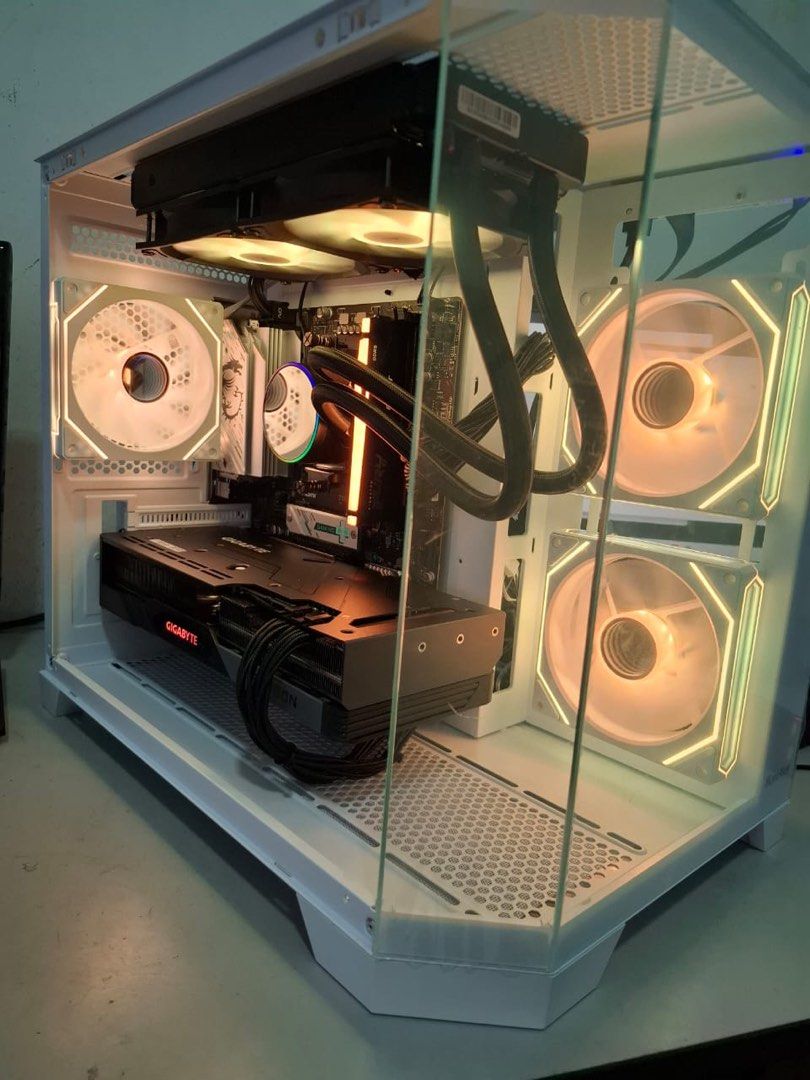 Custom Gaming PC with RGB Fans, Computers & Tech, Desktops on Carousell