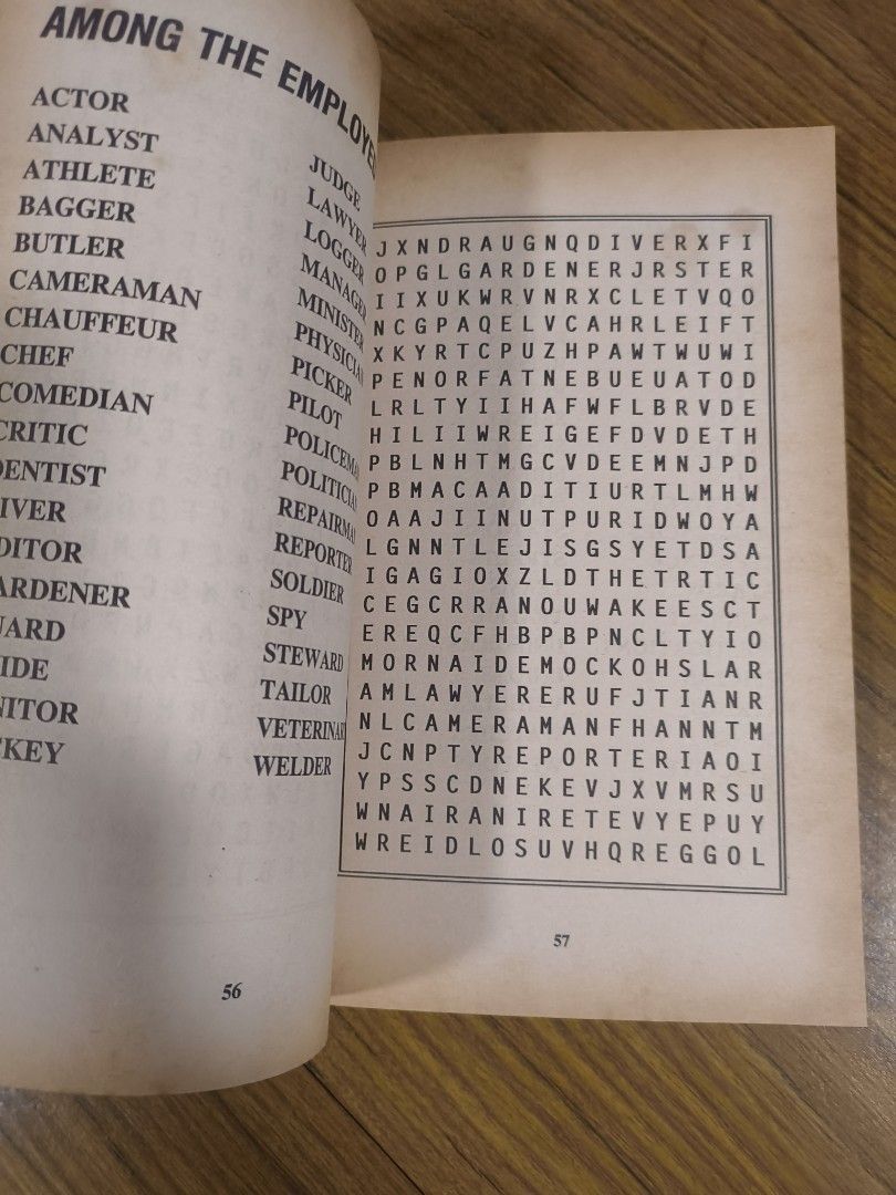 Detect-A-Word Fourth Series Word Search Book, Hobbies & Toys, Books ...